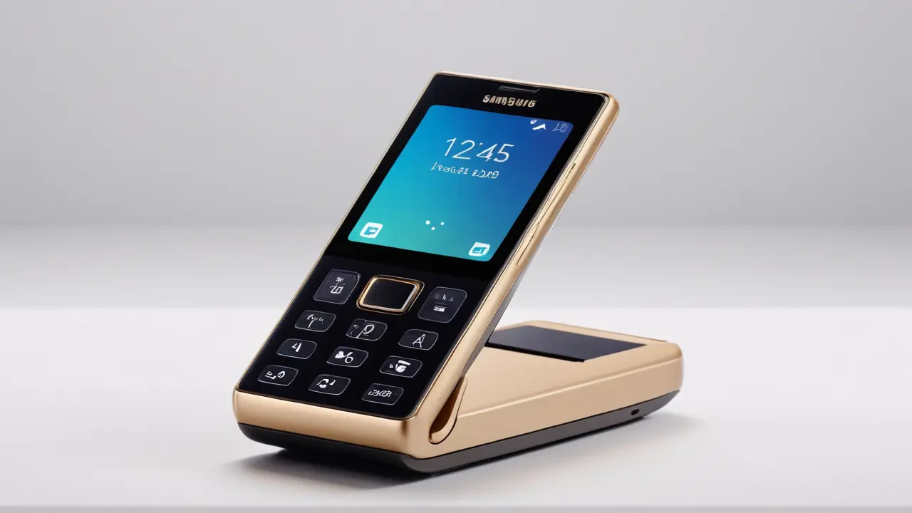 Samsung W2019: Elegancia y Potencia en Flip-Phone